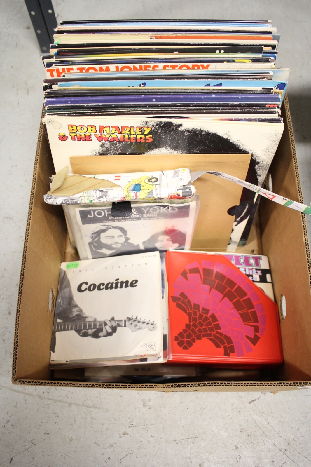 EP-skivor och LP-skivor bla Bob Marley o… | Auktion.se